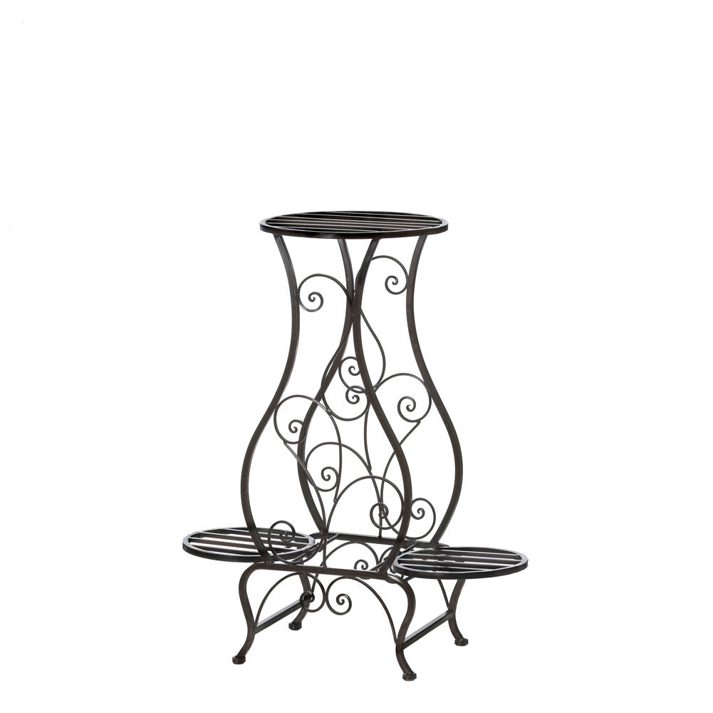 Hourglass Triple Plant Stand – Distinctive Merchandise